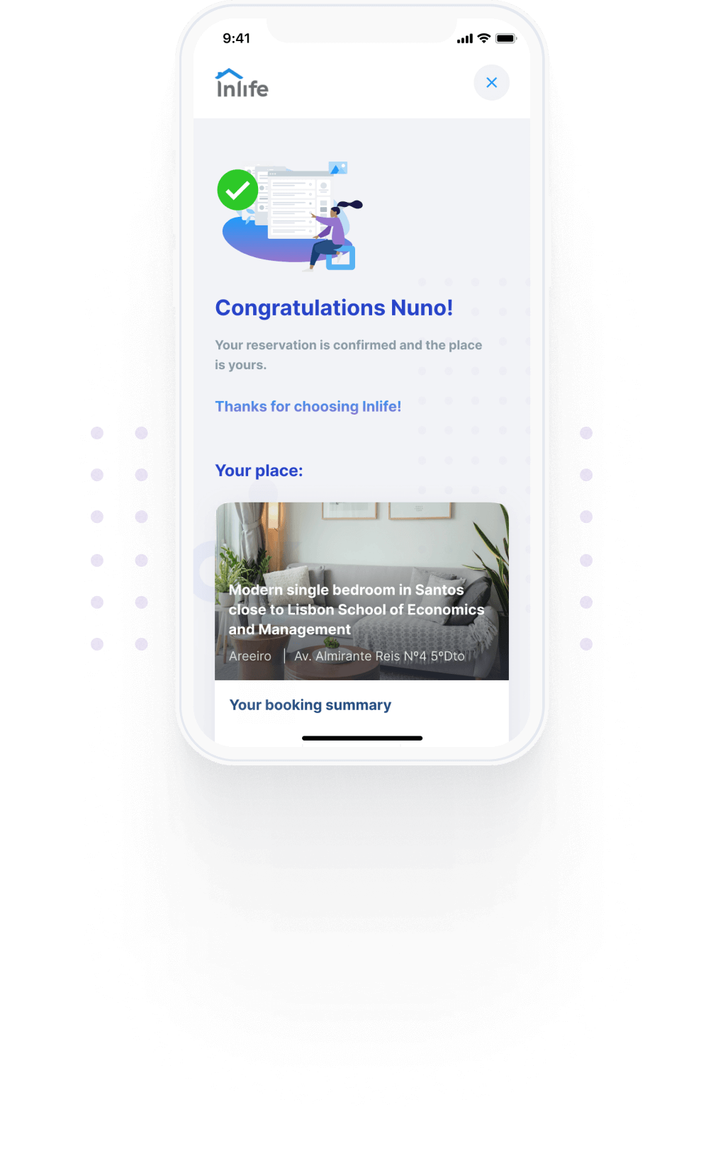 Find out how to safely book your new home | Inlife